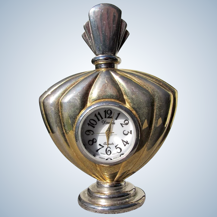 For Daylight Savings Time…A Perfume-Bottle Clock! – PERFUME PROFESSOR