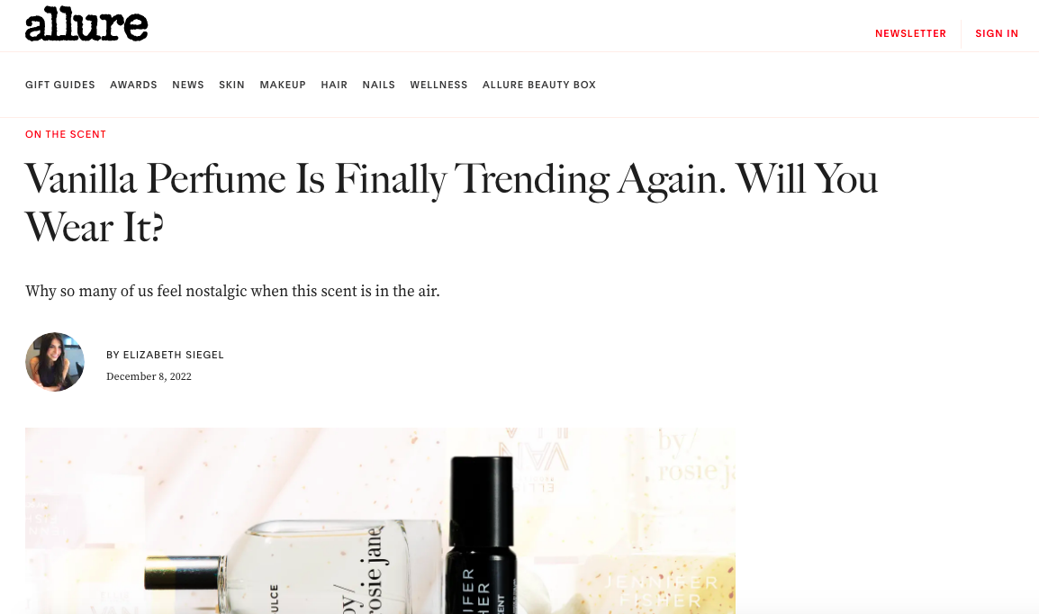 More Vanilla Perfumes (…That Pre-Date the Recent “Revival”) – PERFUME ...